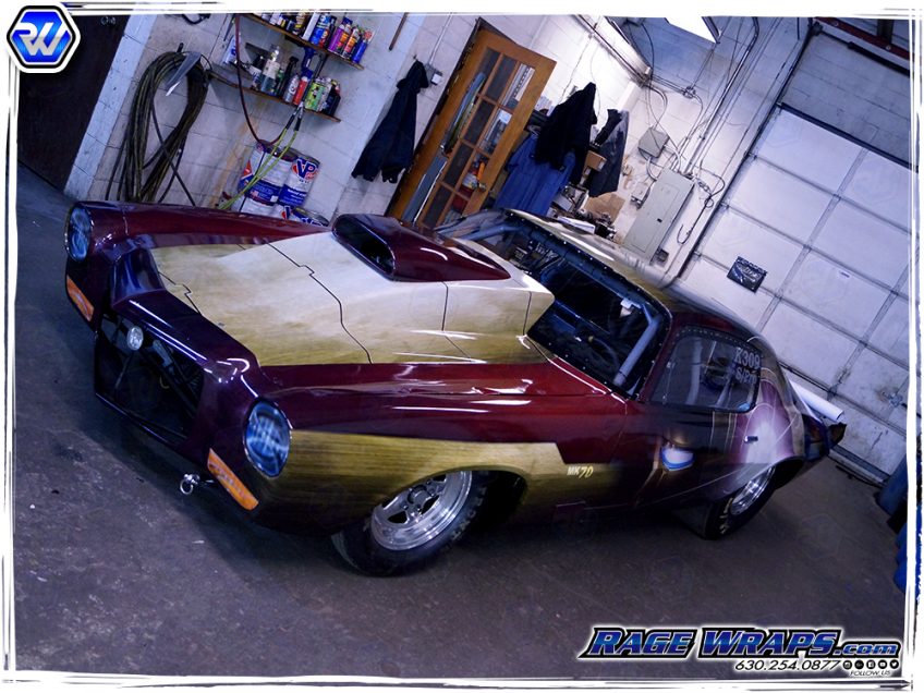 Iron Man Camaro Wrap - Rage Wraps