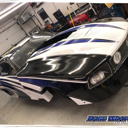 Chicago Wiseguys Racer Brad Berkshire - Promod Mustang Vinyl Racecar ...