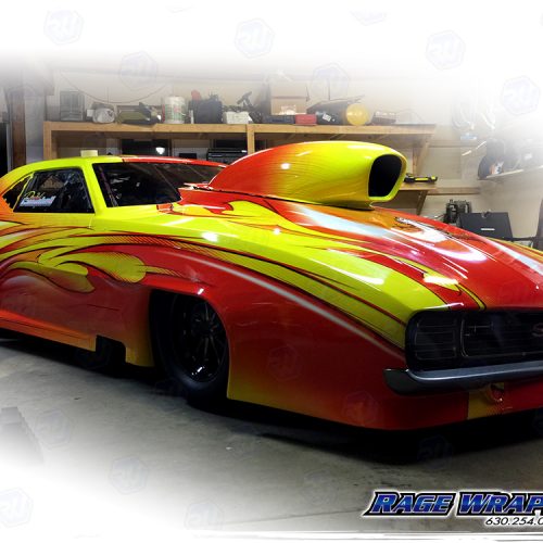 Nitrous Promod Camaro Wrap - Rage Wraps