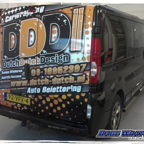 Dutch Dutch Design Vehicle Wrap - Rage Wraps