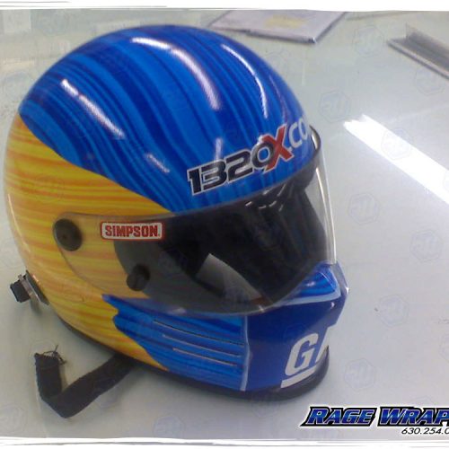 Nate Pritchett - 1320X Helmet Wrap - Rage Wraps