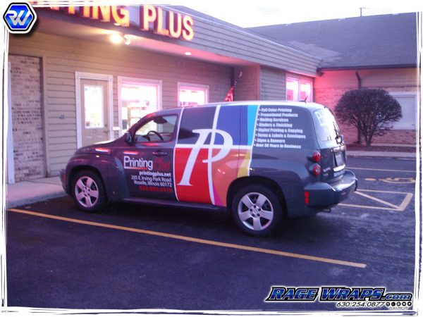 Roselle Printing Plus Chevy HHR Vinyl Wrap - Rage Wraps