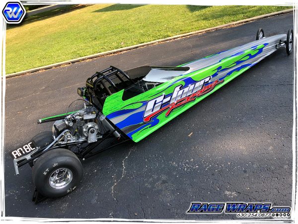 Jr Dragster Wrap - Rage Wraps