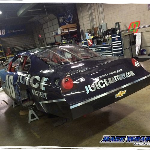Team Stange Racing - Juice Battery Car Wrap - Rage Wraps