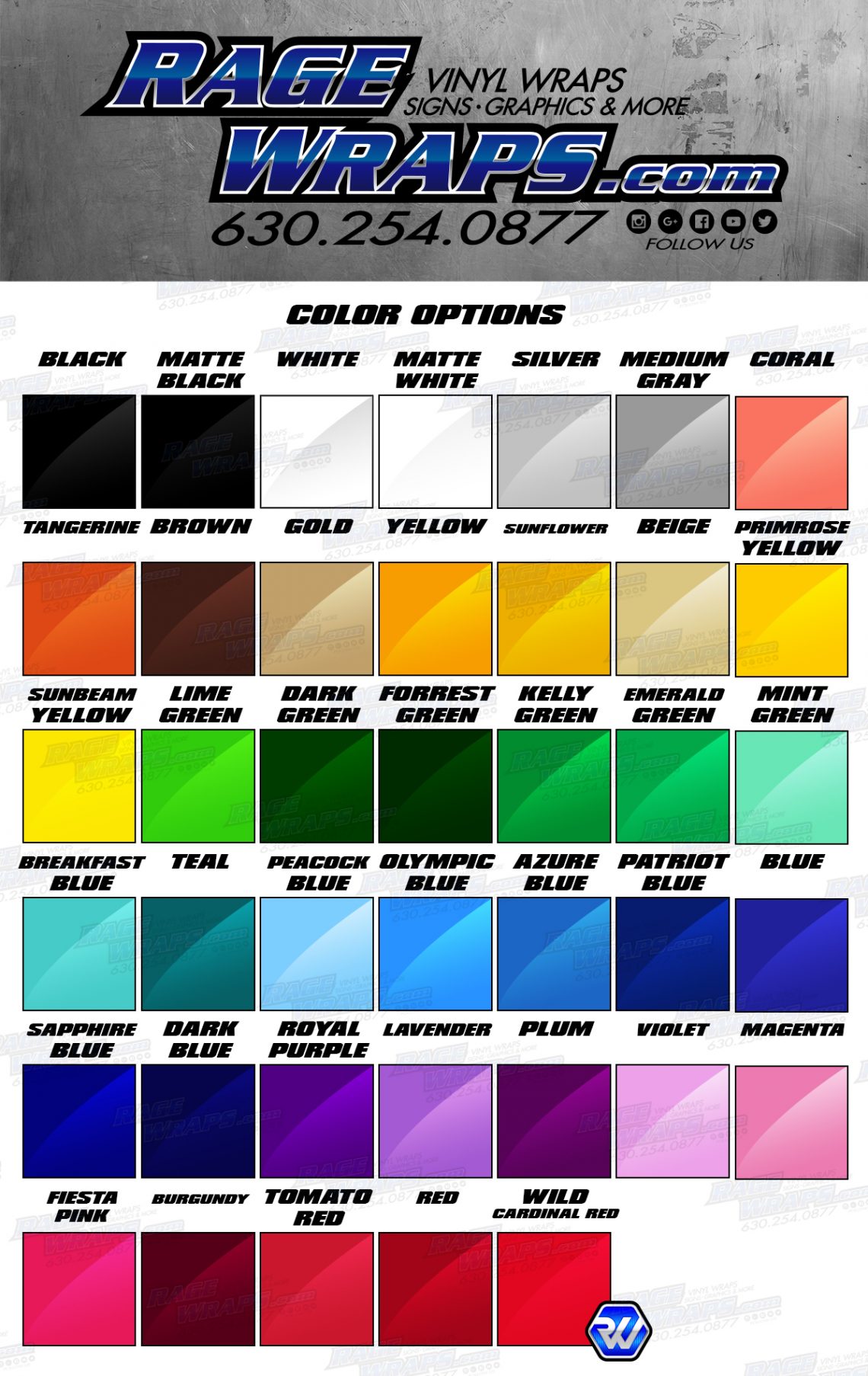 MOPAR - Dodge Challenger Billboard Vinyl Graphic - Rage Wraps