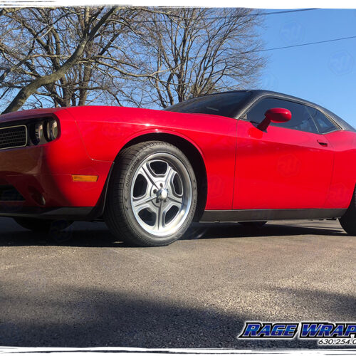 Dodge Challenger Vinyl Roof Top - Rage Wraps