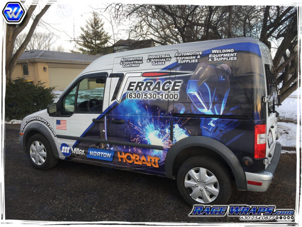 Terrace Supply Ford Transit Vinyl Wrap - Rage Wraps