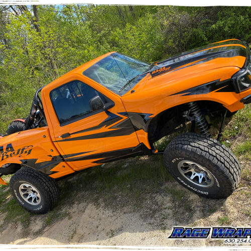Ford Ranger Baja Truck Vinyl Wrap - Rage Wraps