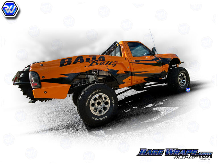 Ford Ranger Baja Truck Vinyl Wrap - Rage Wraps