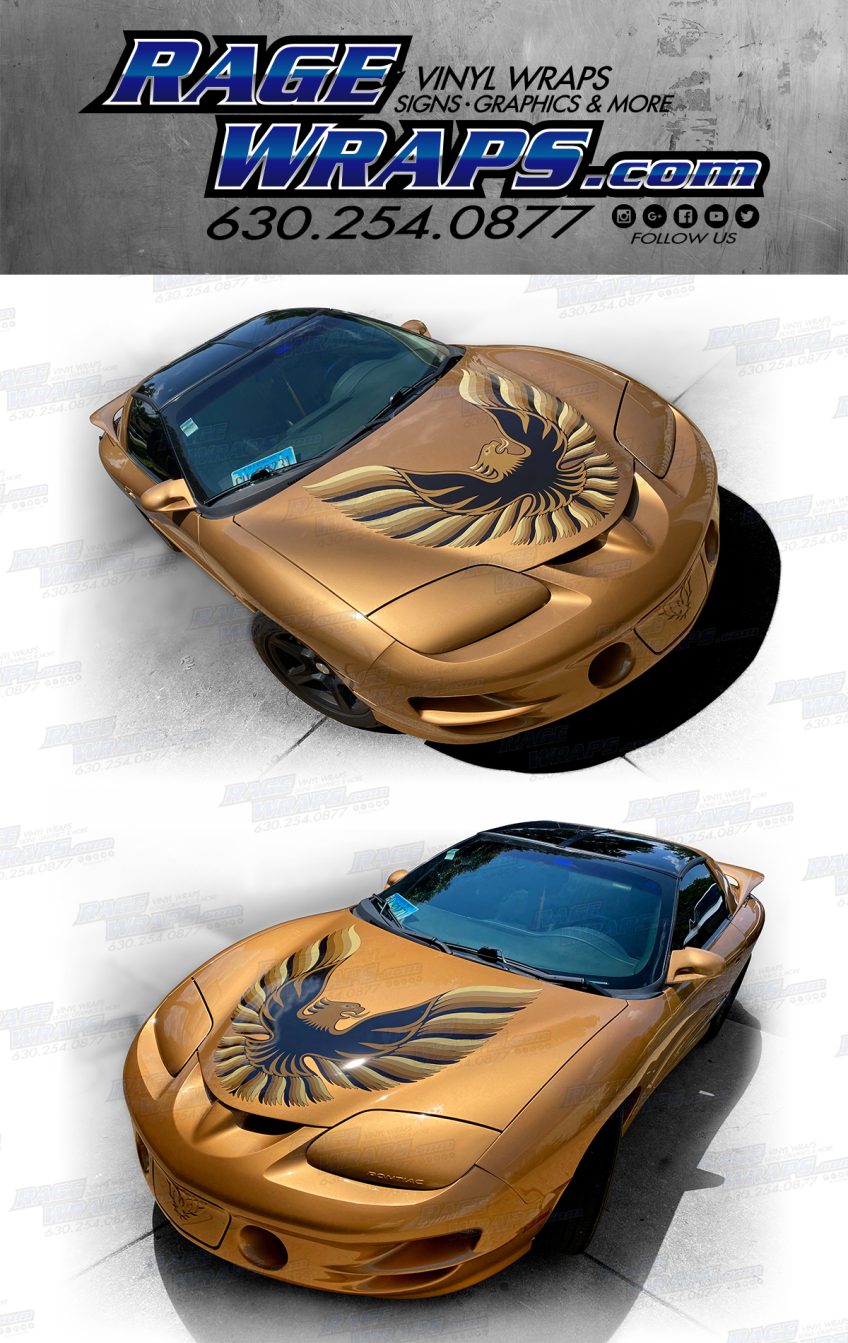 Pontiac Firebird Trans Am Hood Decal - Rage Wraps